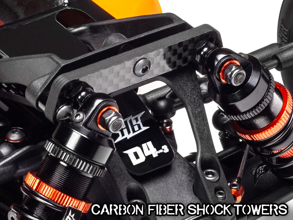 HB RACING D4 EVO3 1/10 COMPETITION ELECTRIC BUGGY 4WD